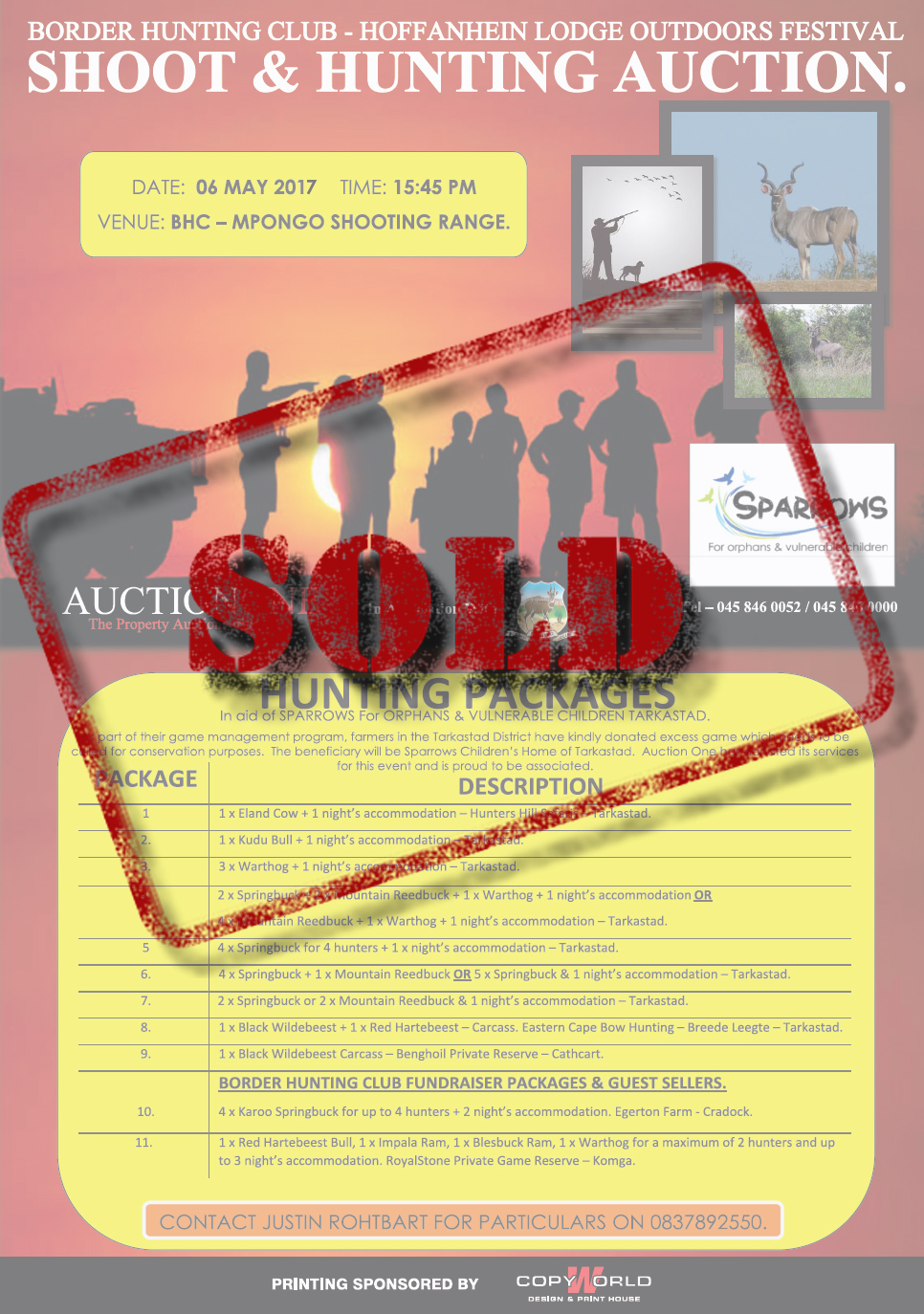 Border Hunting Club - Shoot and Hunting Auction - AuctionOne